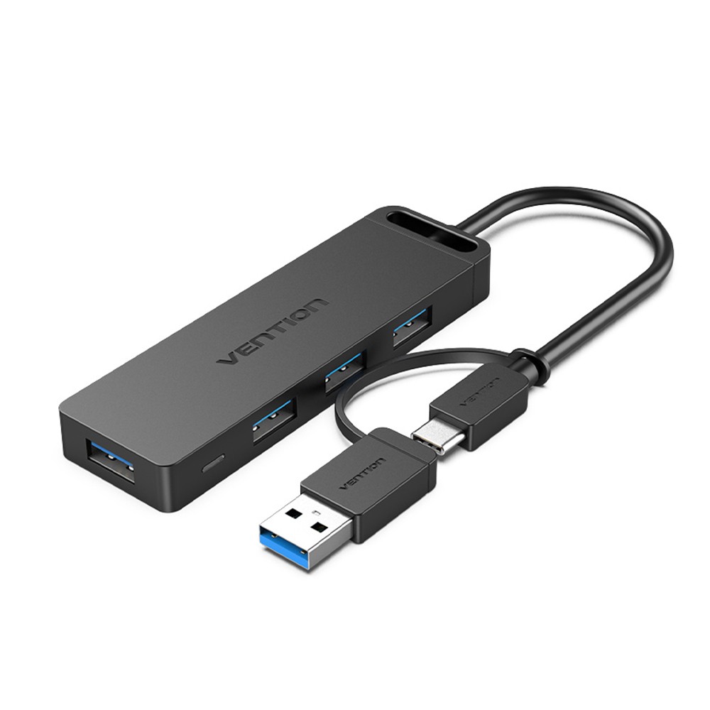 VENTION ยูเอสบีฮับ 2-in-1 Interface to 4-Port USB 3.0 รุ่น CHTBB | Studio7 online