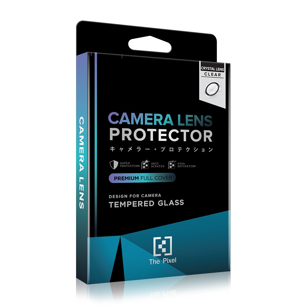 ฟิล์มกันเลนส์ The Pixel Crystal Clear Ring Camera Lens for iPhone 15 ...