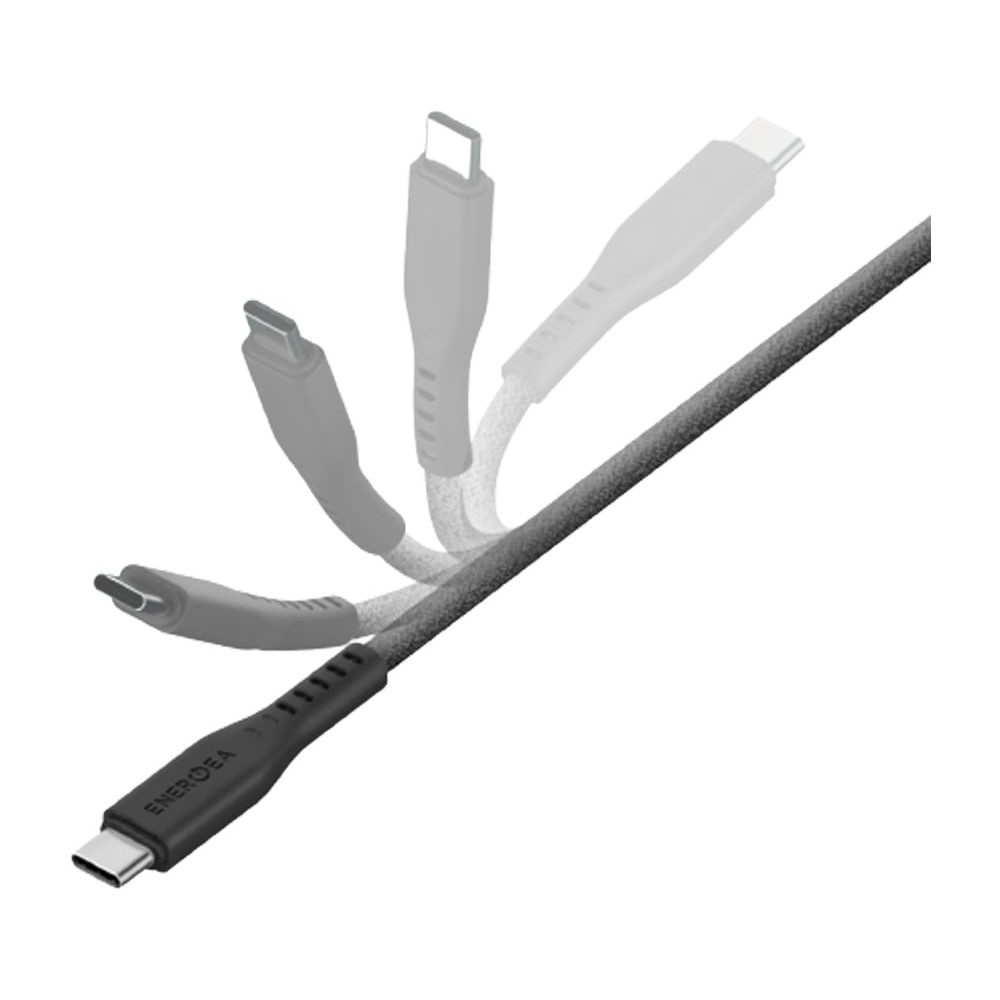 ENERGEA สายชาร์จ USB-C to USB-C Cable 240W with MCT 1.5M Black ...