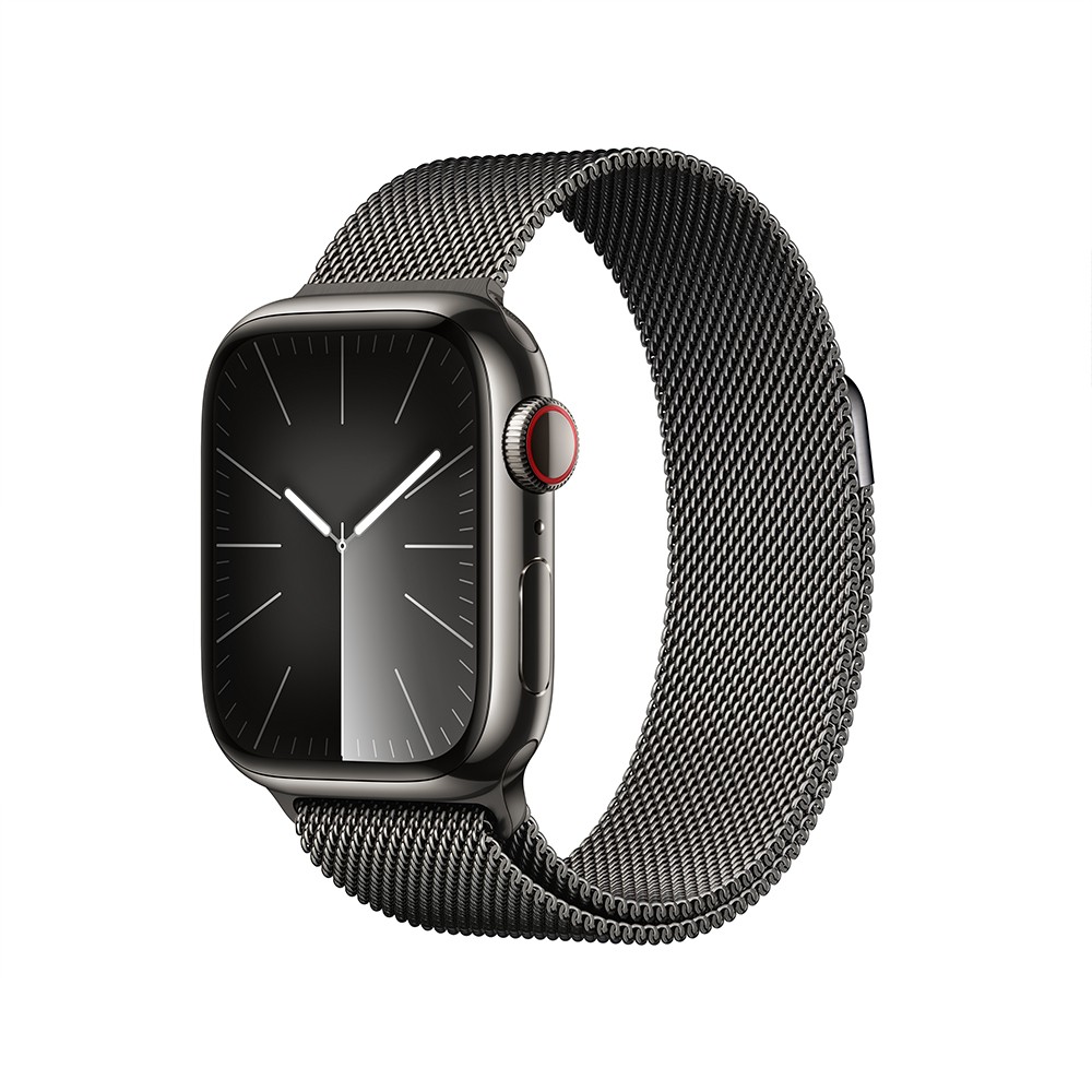 ใหม่ล่าสุด! Apple Watch Series 9 GPS + Cellular 45mm Graphite Stainless ...