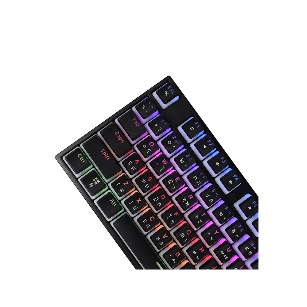 คีย์บอร์ดเกมมิ่ง Fantech Gaming Keyboard MK887S Mechanical Swap Black (Red Switch) | Studio7 online