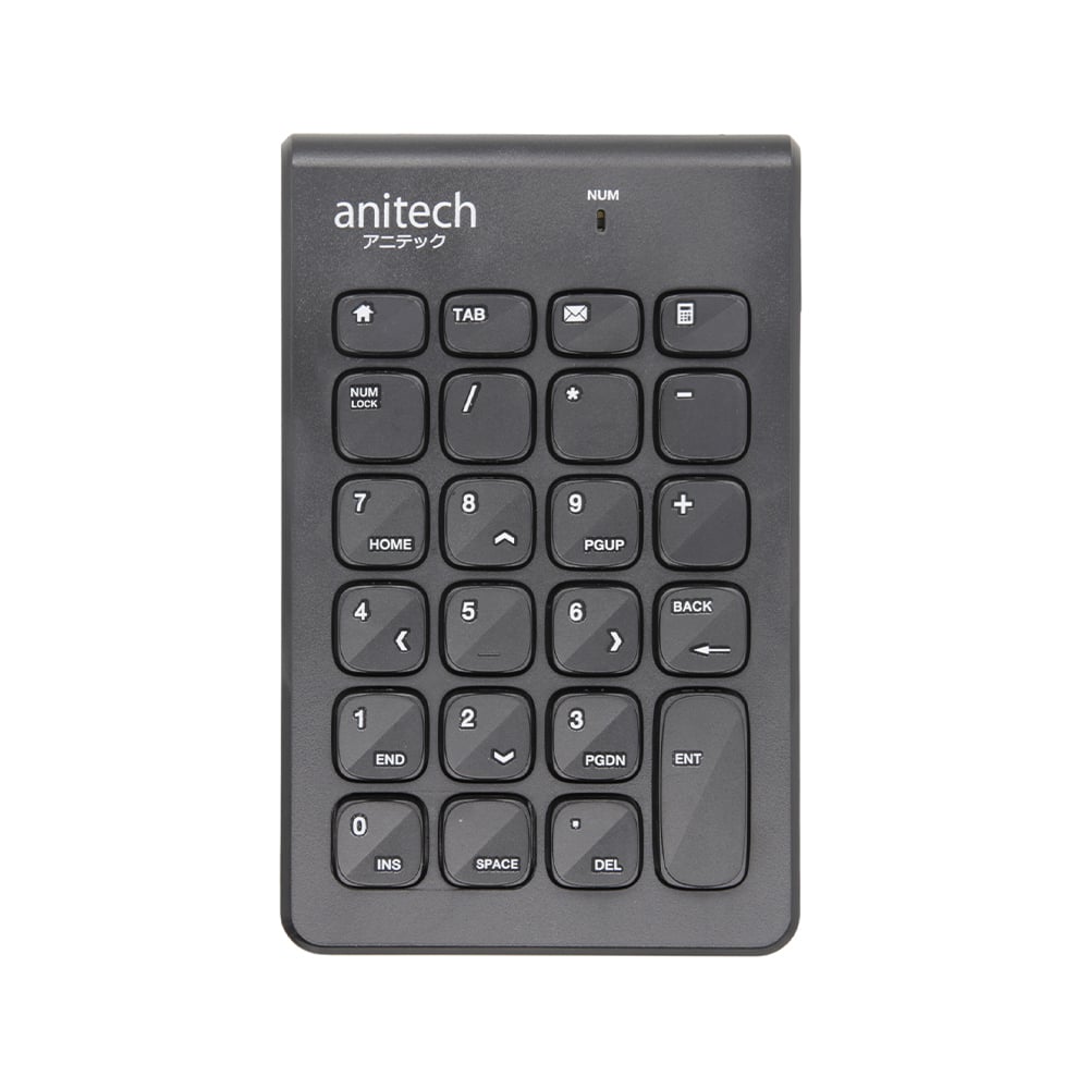 แป้นตัวเลข Anitech Keypad Numeric N185 Black | Studio7 online