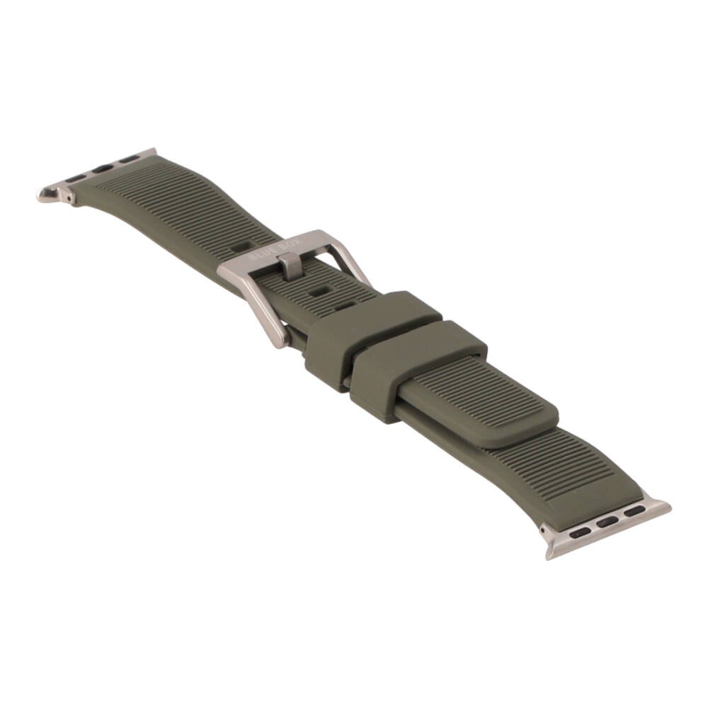 Blue Box Apple Watch Strap 40/41 mm Rubber Blackish Green | Studio7 online
