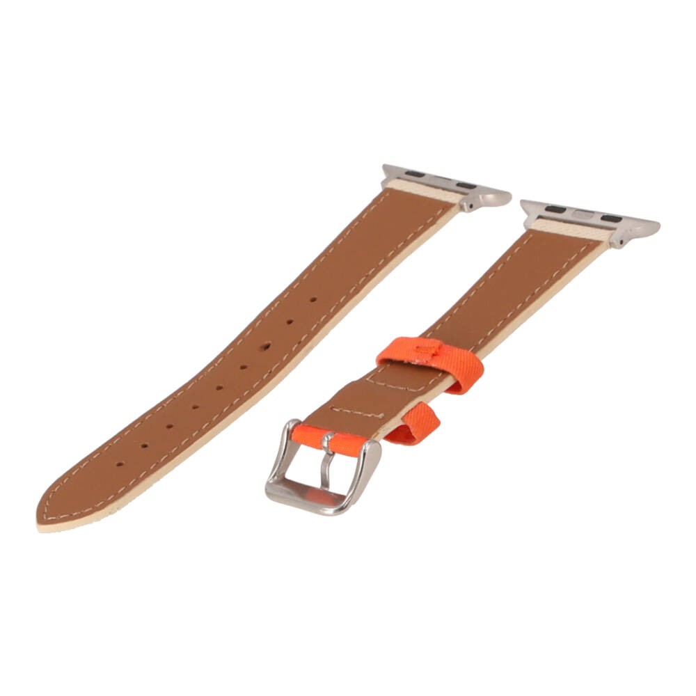 สาย Blue Box Apple Watch Strap 44/45/49mm Jean Texture Cream/Orange ...