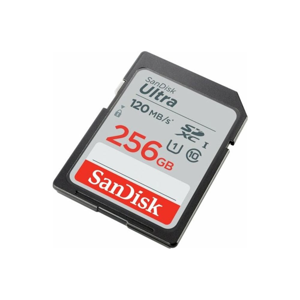 การ์ดหน่วยความจำ SanDisk Ultra SDXC SDSDUNC4 256GB 120MB/s R C10 ...