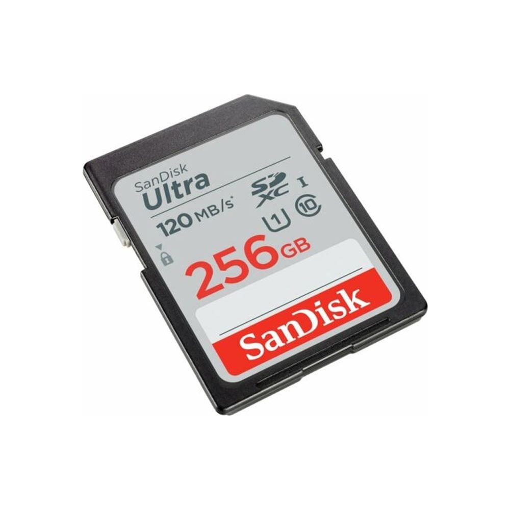 การ์ดหน่วยความจำ SanDisk Ultra SDXC SDSDUNC4 256GB 120MB/s R C10 ...