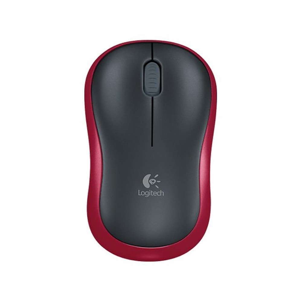 เมาส์ไร้สาย Logitech M185 Red | Studio7 online