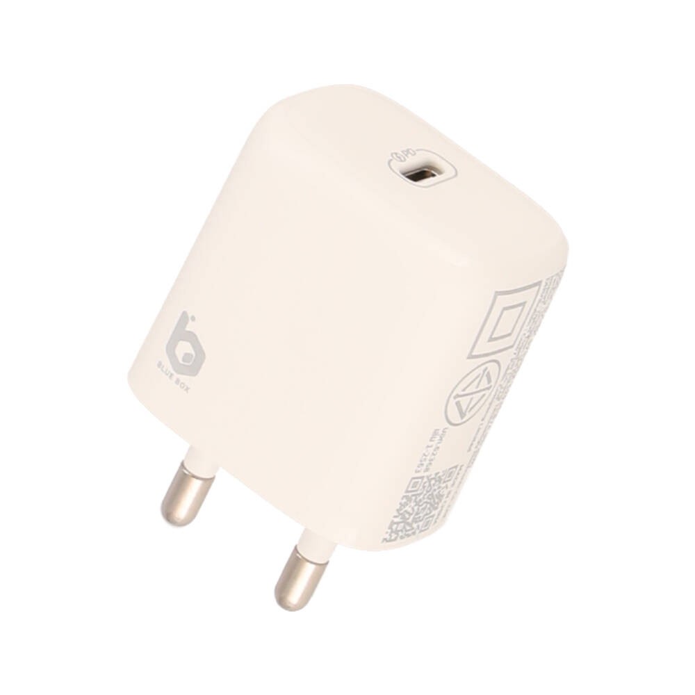 อะแดปเตอร์ Blue Box Wall USB Charger 1 USB-C (PD20W) BB-WC01 White ...