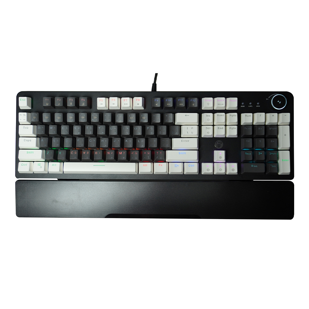 คีย์บอร์ดเกมมิ่ง Fantech Keyboard Mechanical MK891 Gray Blue Switch | Studio7 online