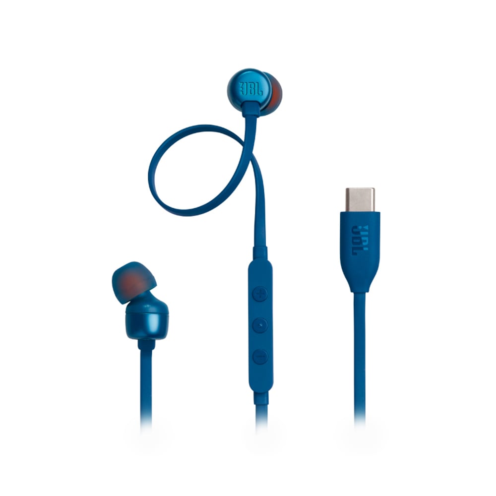 หูฟังอินเอียร์ JBL Tune 310C USB สี Blue | Studio7 online