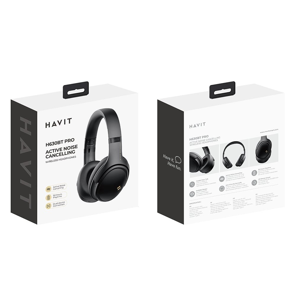 หูฟังไร้สาย Havit H630BT Pro สี Black | Studio7 online