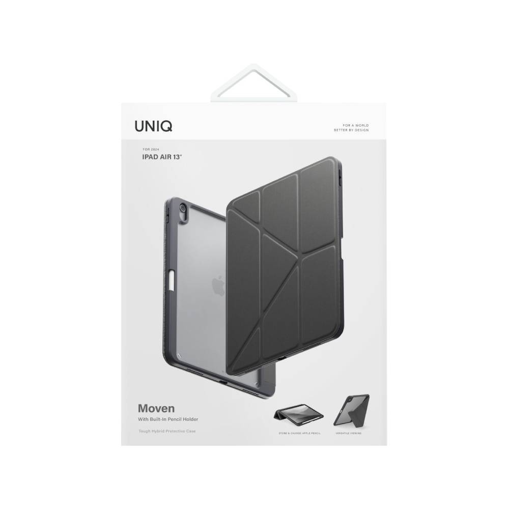 เคส Uniq iPad Air6/7/8 13 2026 (M2/M3/M4) Moven Charcoal Grey | Studio7 ...