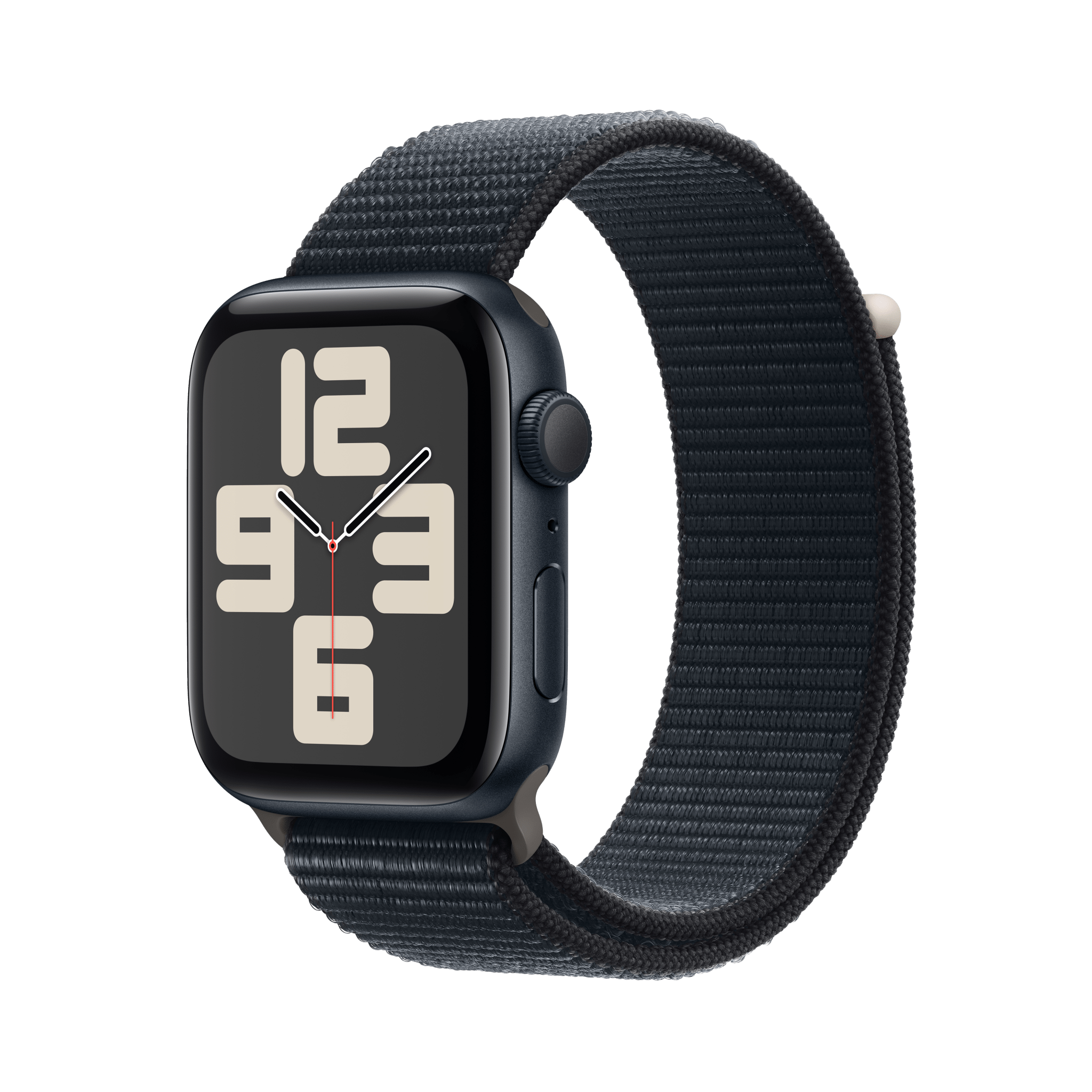 Apple Watch SE GPS 44mm Midnight Aluminium Case with Midnight Sport ...