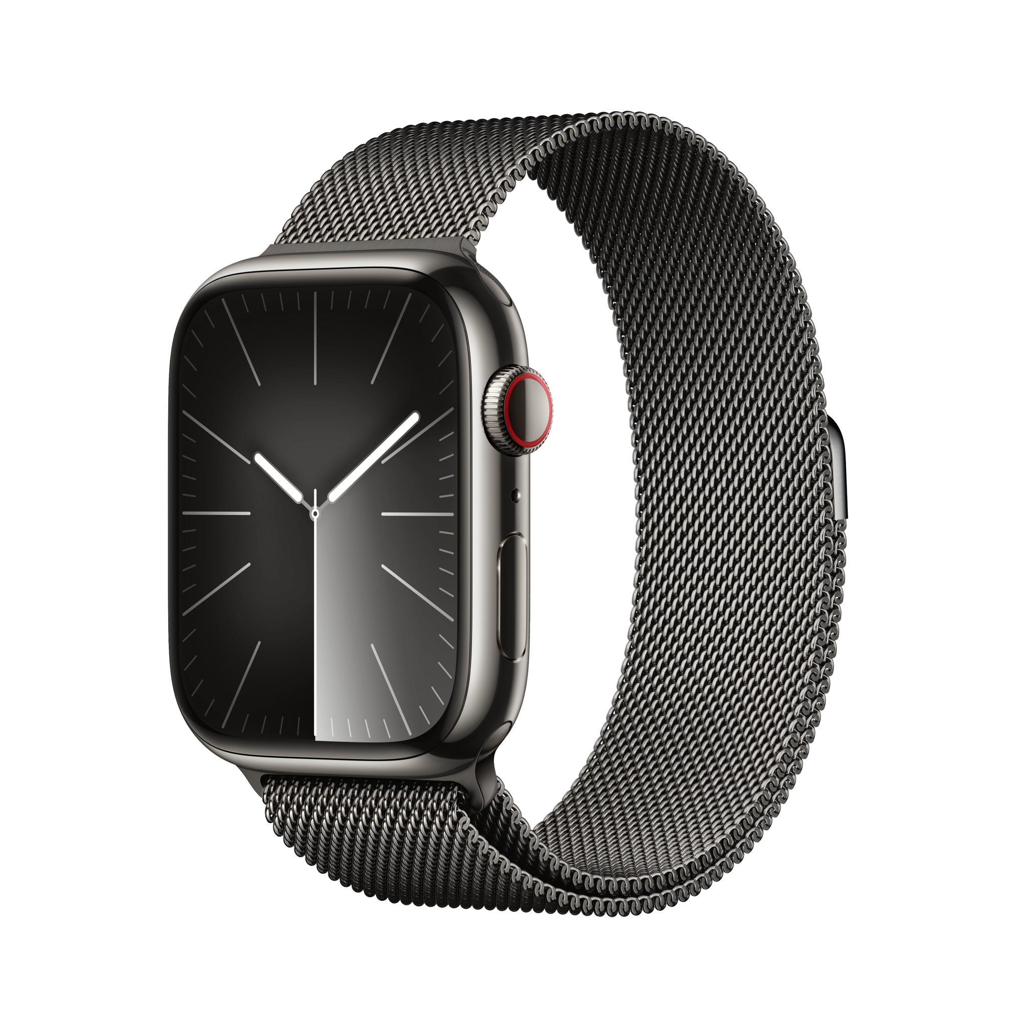 Apple Watch Series 9 GPS + Cellular 45mm Graphite Stainless Steel Case ...