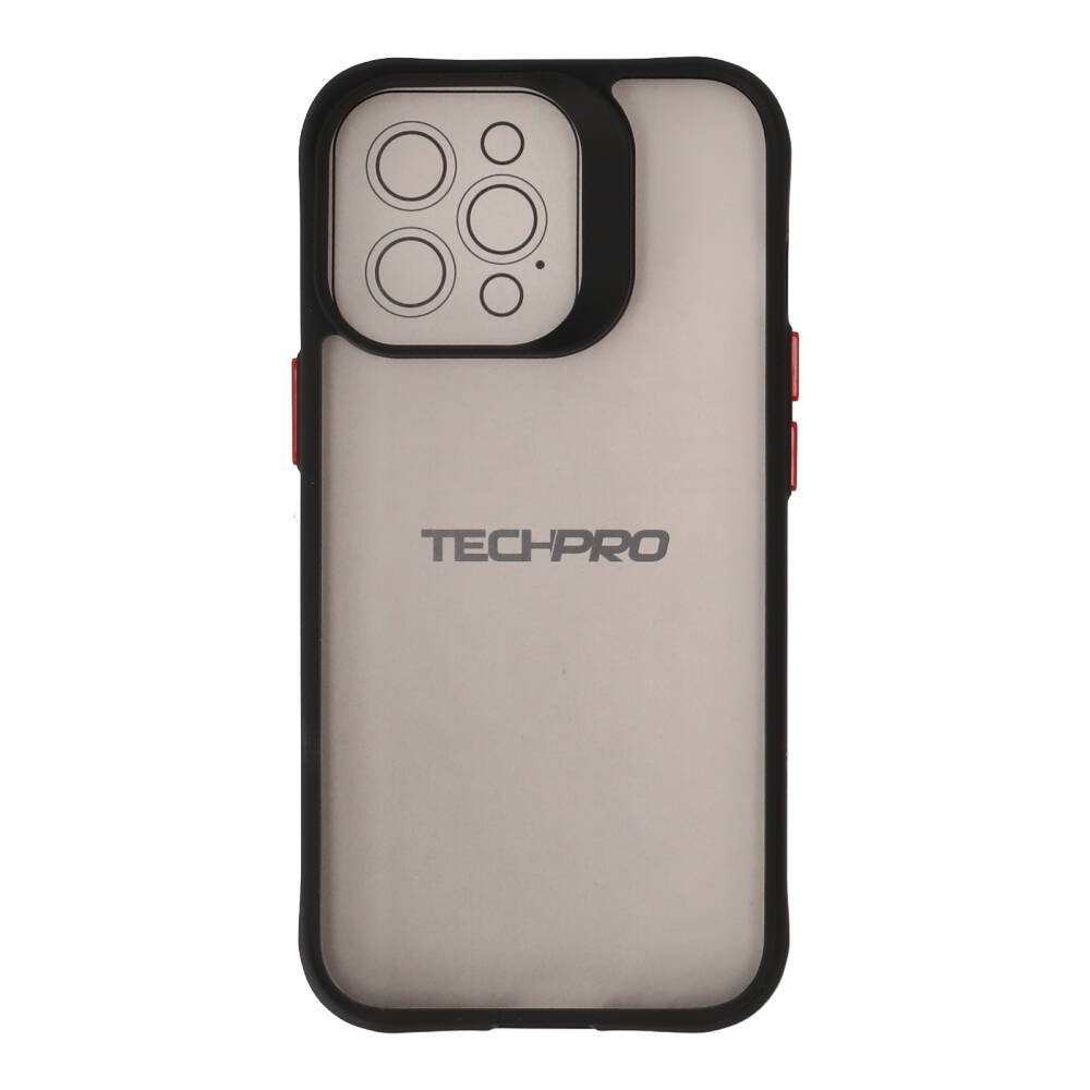 เคสไอโฟน จาก TECHPRO รุ่น TPU Button สำหรับ iPhone 13 Pro (6.1) สี ...