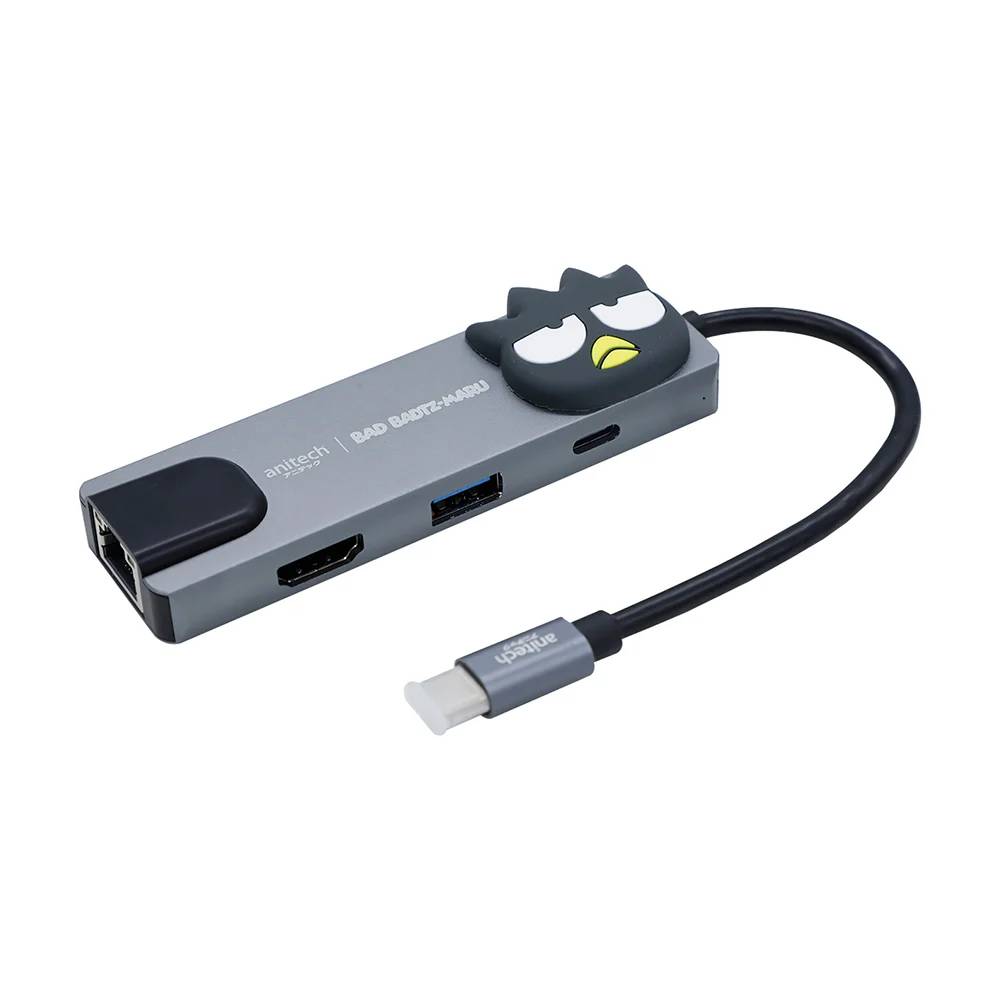 พอร์ตฮับ Anitech x Sanrio USB Type-C Multifunction XO-RA401 | Studio7 ...