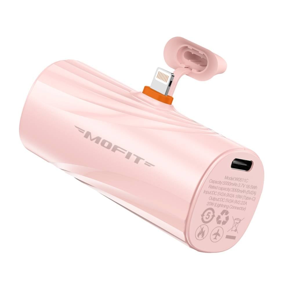 พาวเวอร์แบงค์ MOFIT 5000 mAh / MP05-L06PD Lighting | Studio7 online
