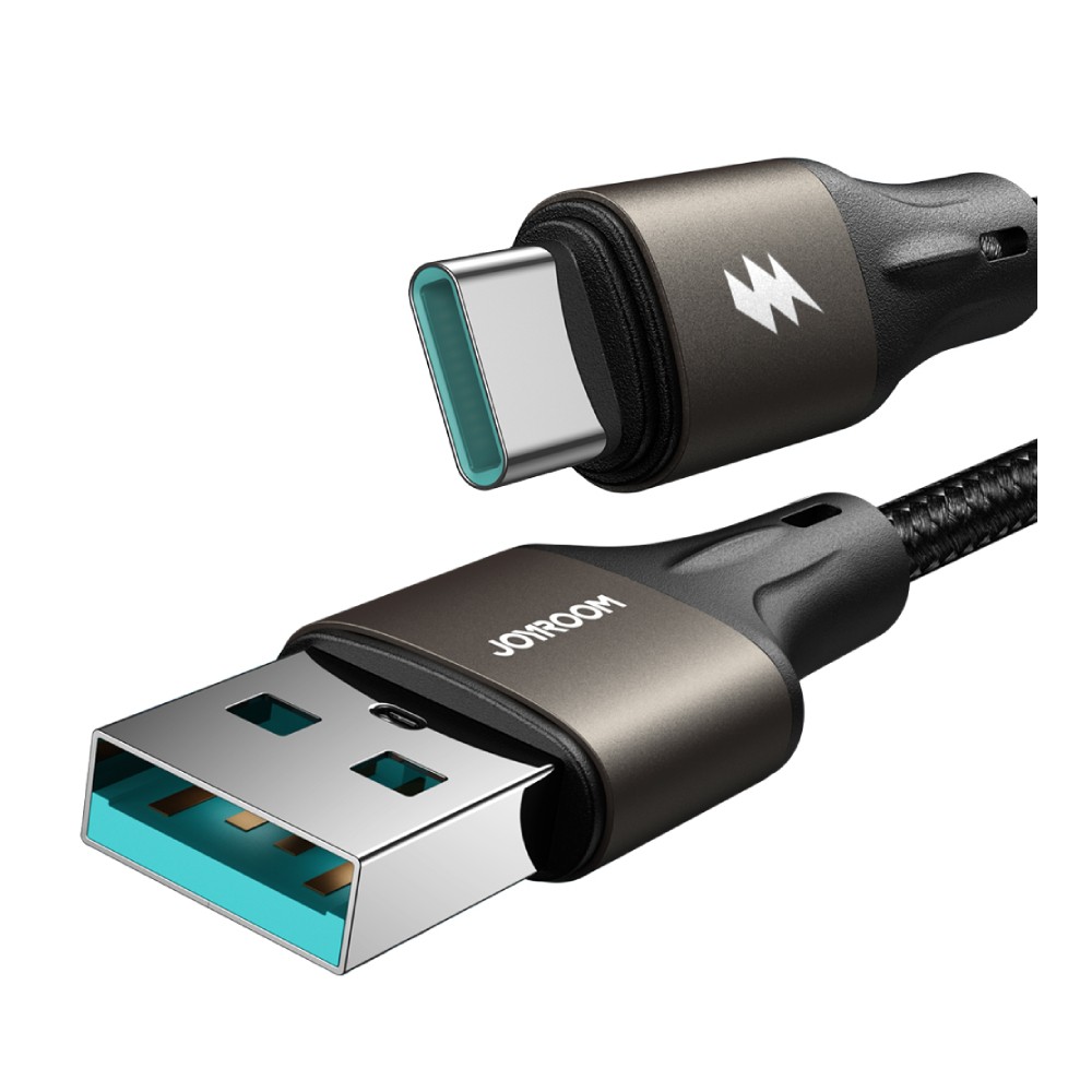 สายชาร์จ JOYROOM USB-A to USB-C Cable 100W Light-Speed 1.2M Black (S ...