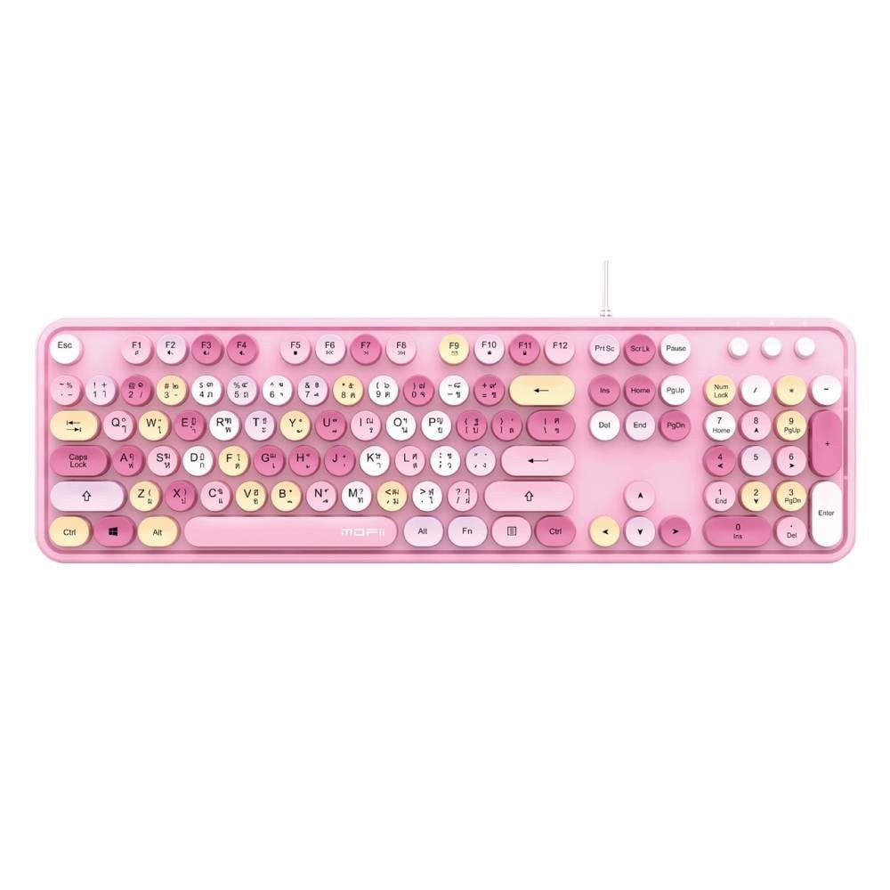 คีย์บอร์ด MOFii Wired Keyboard Sweet K Retro Lip | Studio7 online