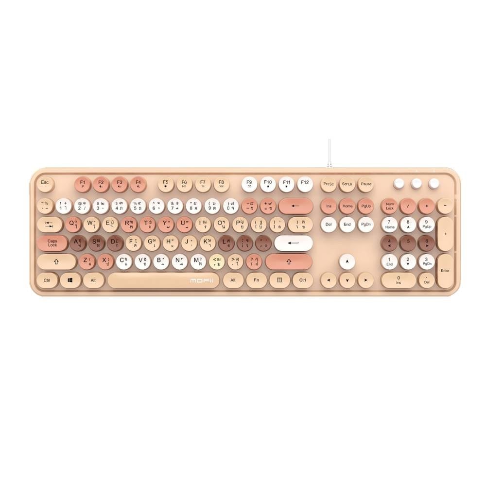 คีย์บอร์ด MOFii Wired Keyboard Sweet K Retro Lip | Studio7 online