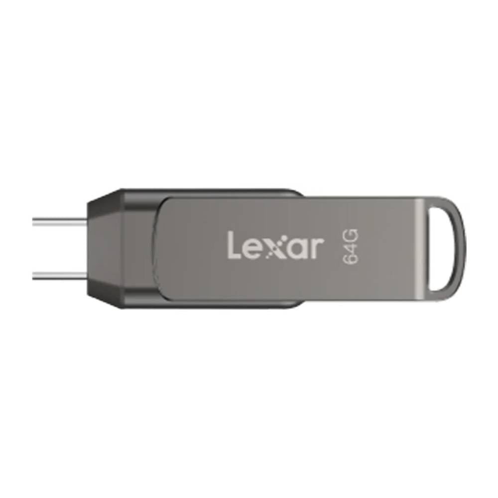 แฟลชไดร์ฟ Lexar Dual Drive D400 USB Type-C แบบ 2-in1 | Studio7 online