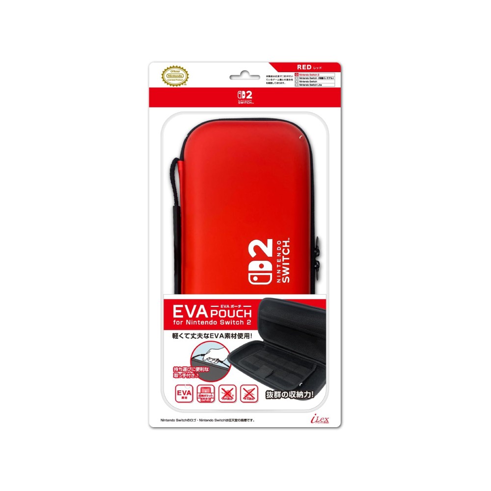เคส iLEX EVA Pouch Nintendo Switch 2 Red | Studio7 online