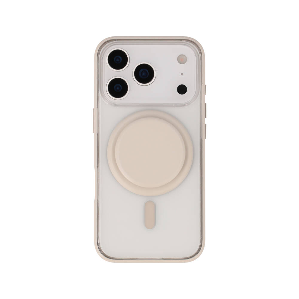 เคส Blue Box iPhone 17 Pro Beige Edge Magnetic มาพร้อม Griptok ...