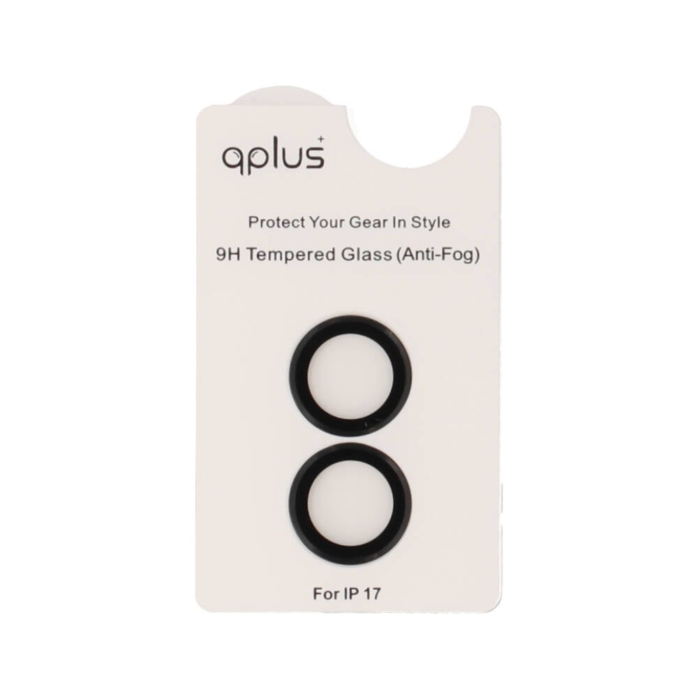 ฟิล์มกันเลนส์ QPLUS Camera Ring Lens iPhone 17 Black | Studio7 online