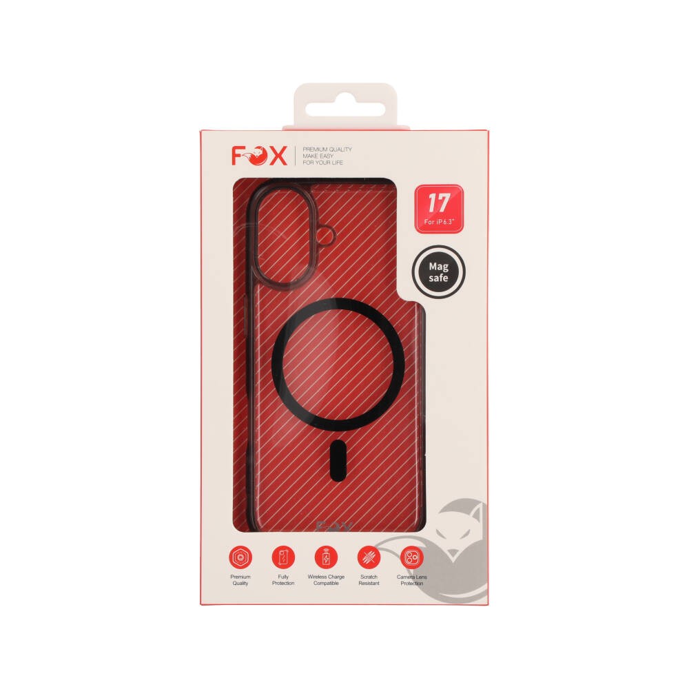 FOX vShield เคสใส iPhone 17 รองรับ MagSafe บางเบา ทนทาน | Studio7 online