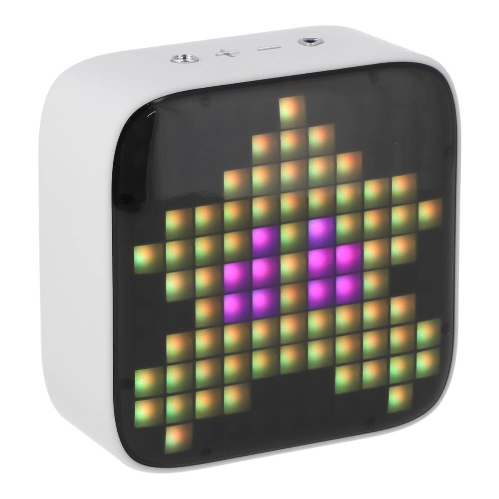 ลำโพงบลูทูธ TECHPRO Bluetooth Speaker Pixel Light Grey | Studio7 online