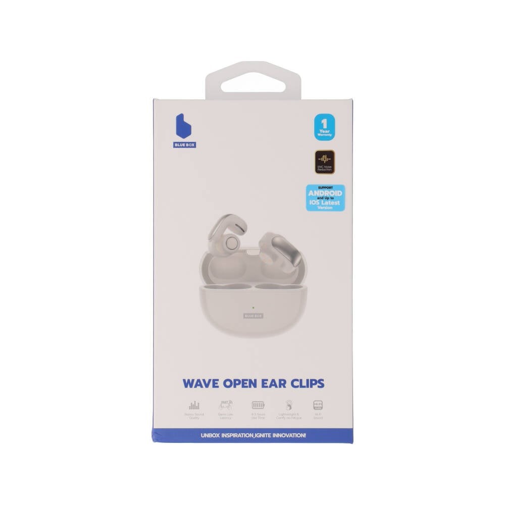 หูฟัง Blue Box Wave ENC Open Ear Clips - Light Grey | Studio7 online