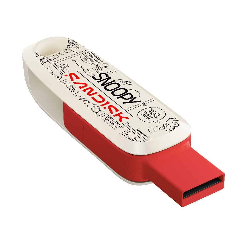 SanDisk X Snoopy แฟลชไดร์ฟ Phone Drive 128GB USB 3.2 Gen 1 (Red ...