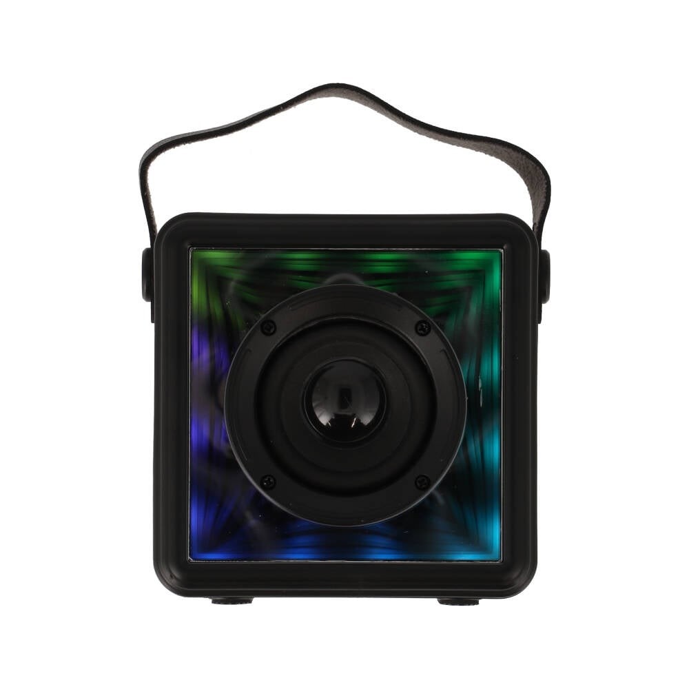 FOX ลำโพงไร้สาย EY1208S พร้อมไฟ RGB เสียงรอบทิศ 360 องศา | Studio7 online
