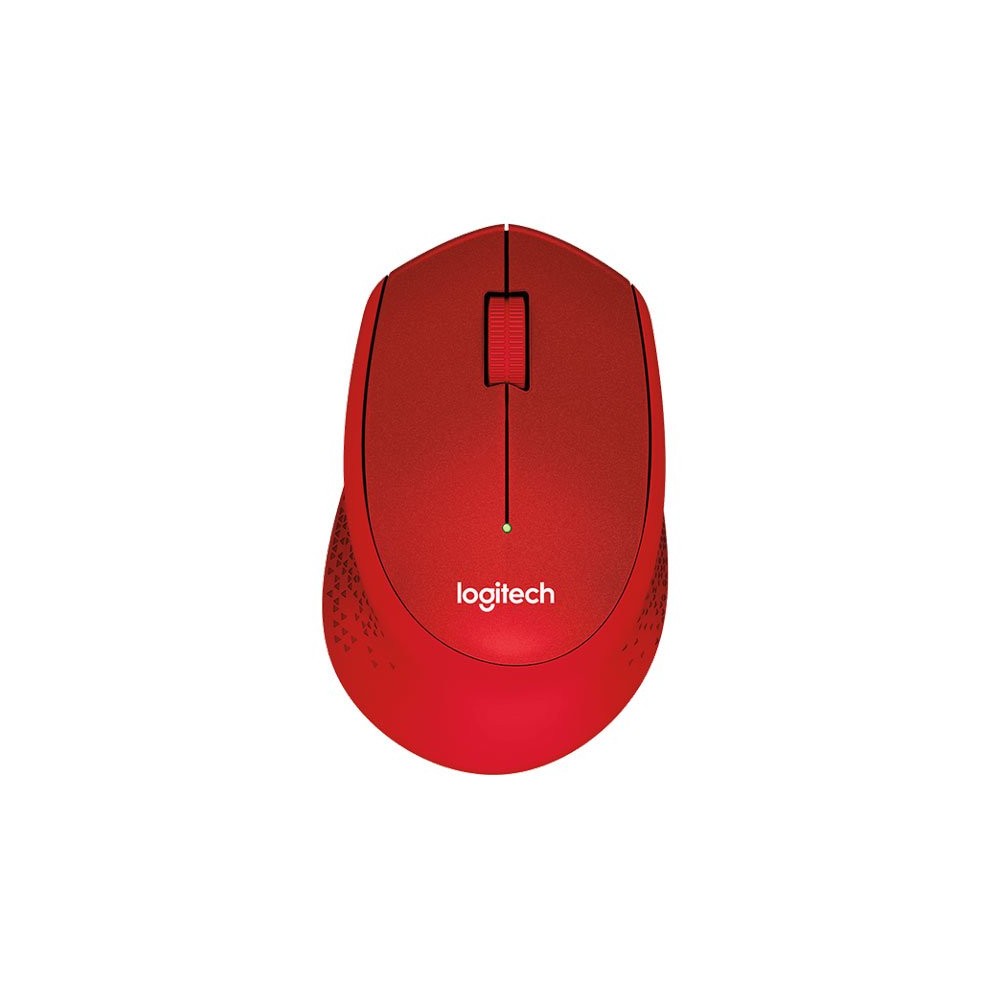 เมาส์ไร้สาย Logitech Wireless Mouse Silent Plus M331 Red | Studio7 online