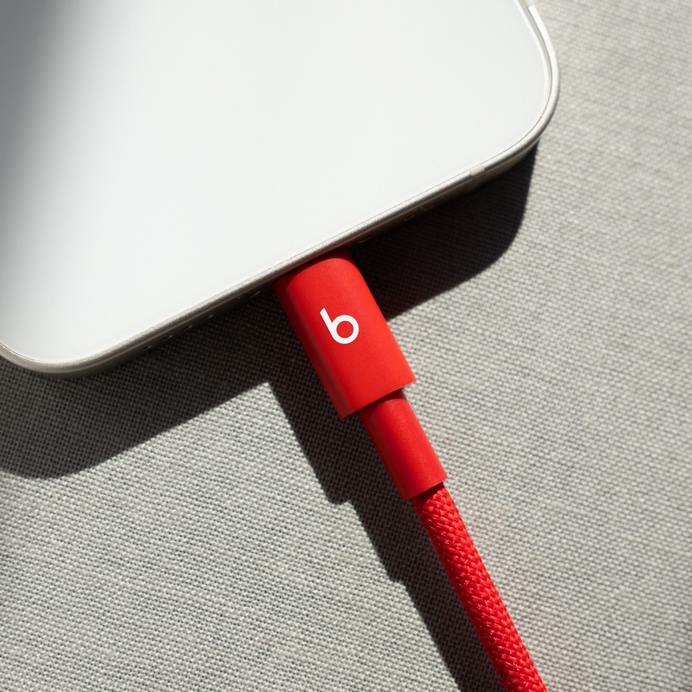 สาย Beats แบบถัก USB-C to Lightning (1.5 ม.) – สี สีแดงแรพิดเรด ...