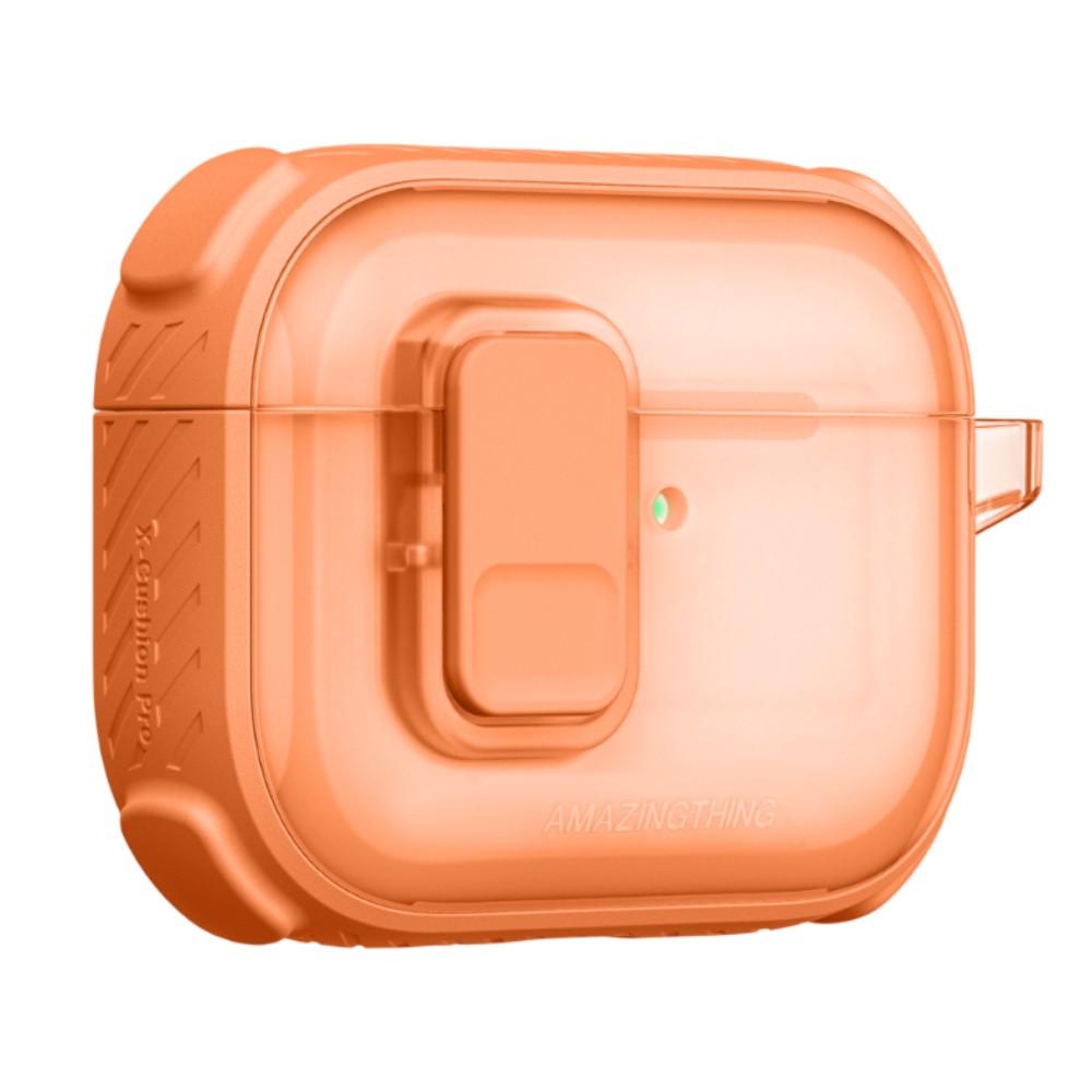 เคส AMAZINGthing AirPods Pro 3 Titan Pro Mag Clear Orange | Studio7 online