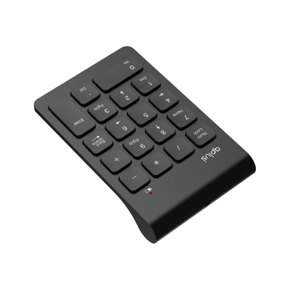 คีย์บอร์ดตัวเลข QPLUS Wireless Numeric Keypad 1818 Black | Studio7 online