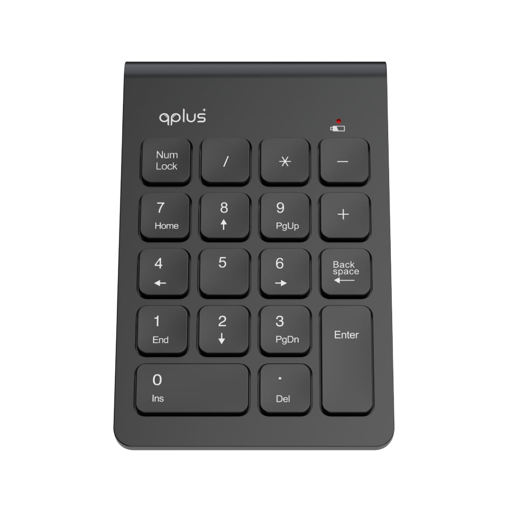 คีย์บอร์ดตัวเลข QPLUS Wireless Numeric Keypad 1818 Black | Studio7 online