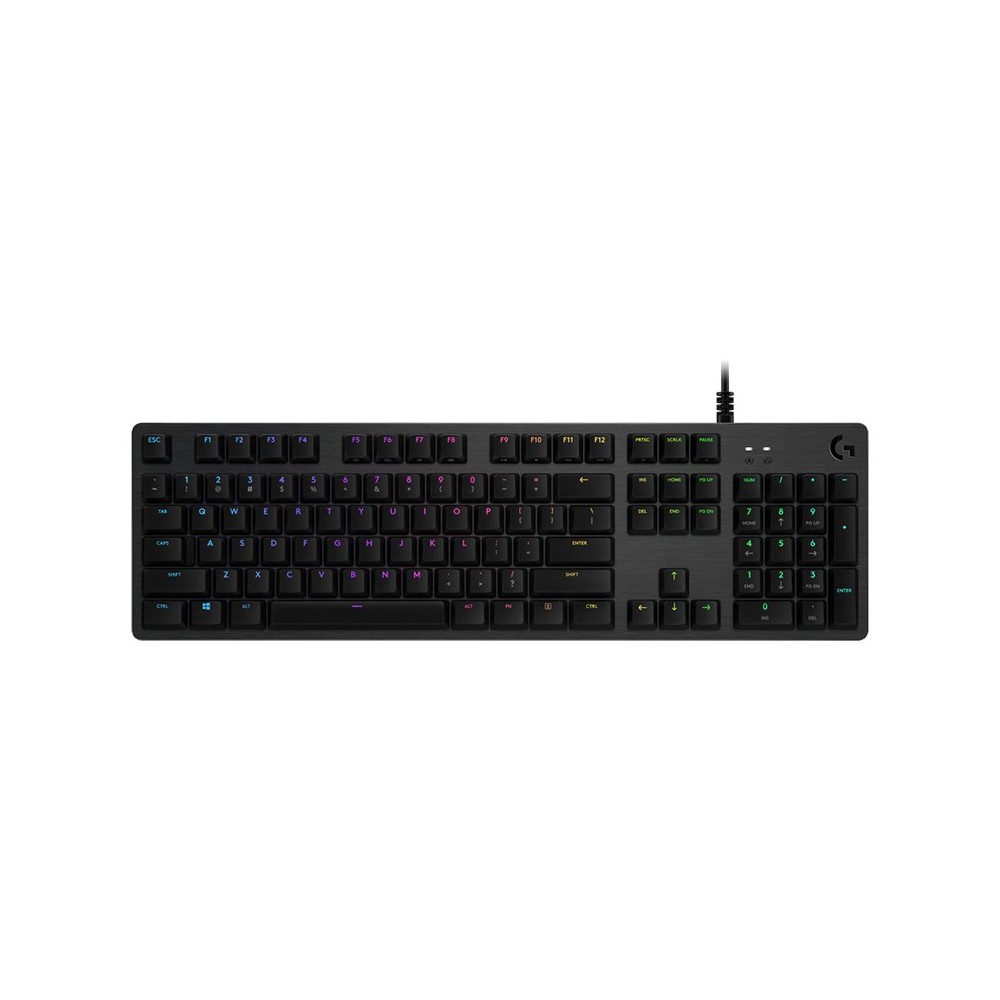 คีย์บอร์ดเกมมิ่ง Logitech Gaming Keyboard G512 RGB Mechanical GX Red ...