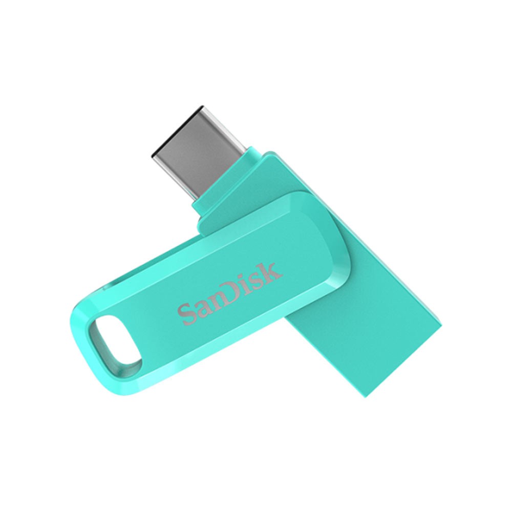 แฟลชไดร์ฟ SanDisk Ultra Dual Drive GO USB Type-C 256GB Green (SDDDC3 ...