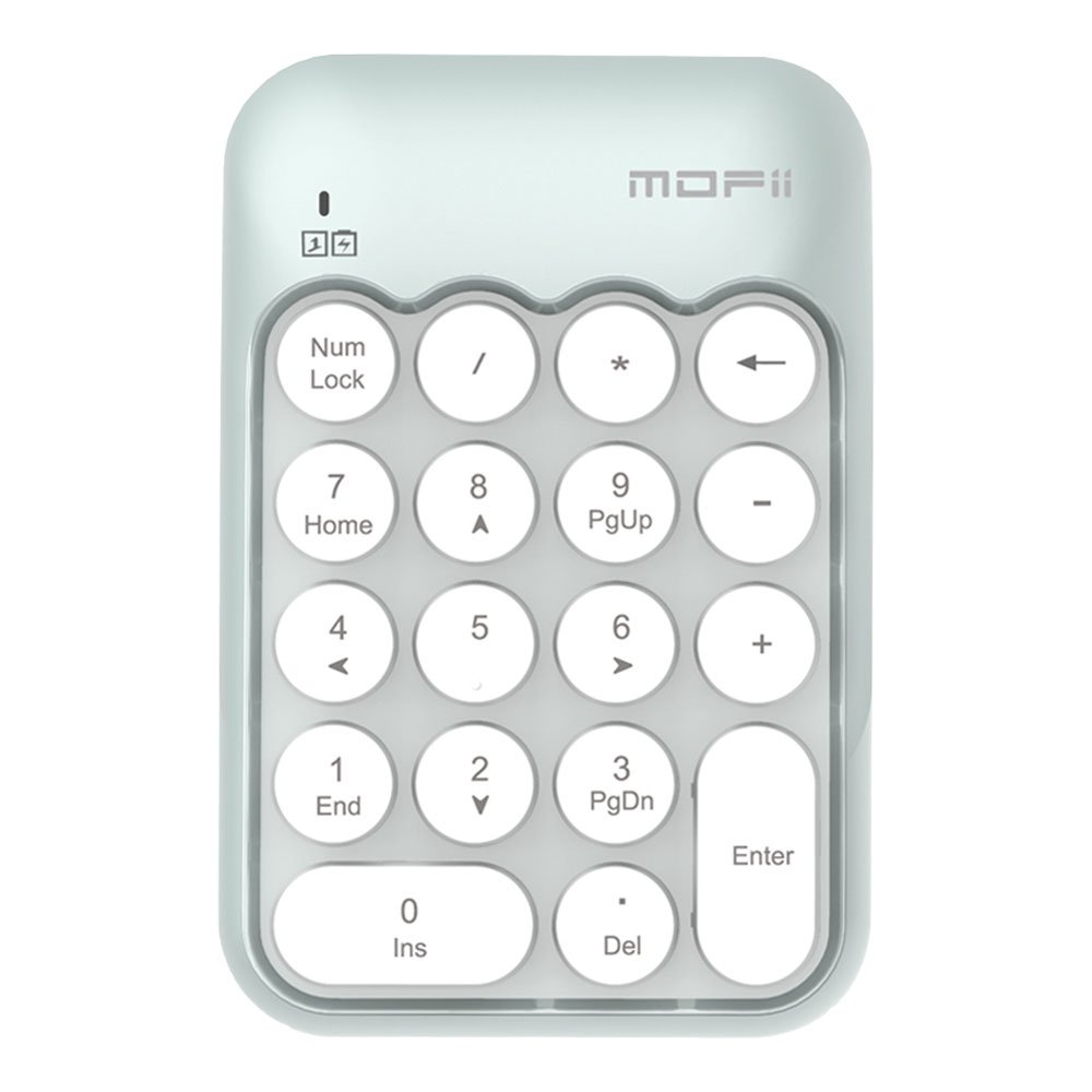 แป้นพิมพ์ตัวเลข MOFii Numberic Wireless Keyboard Biscuit Green ...
