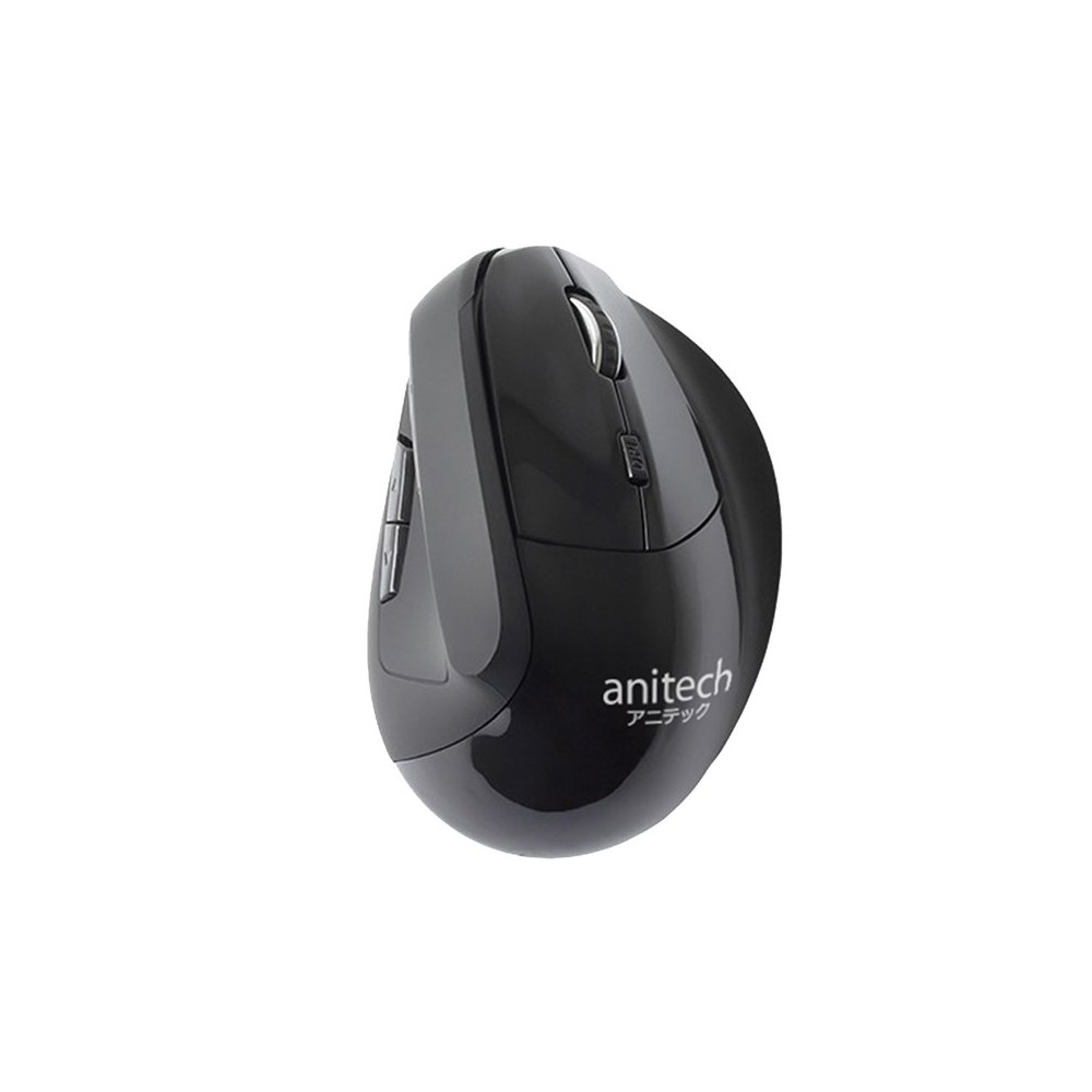 เมาส์ไร้สาย Anitech Wireless Vertical Mouse W225 Black | Studio7 online