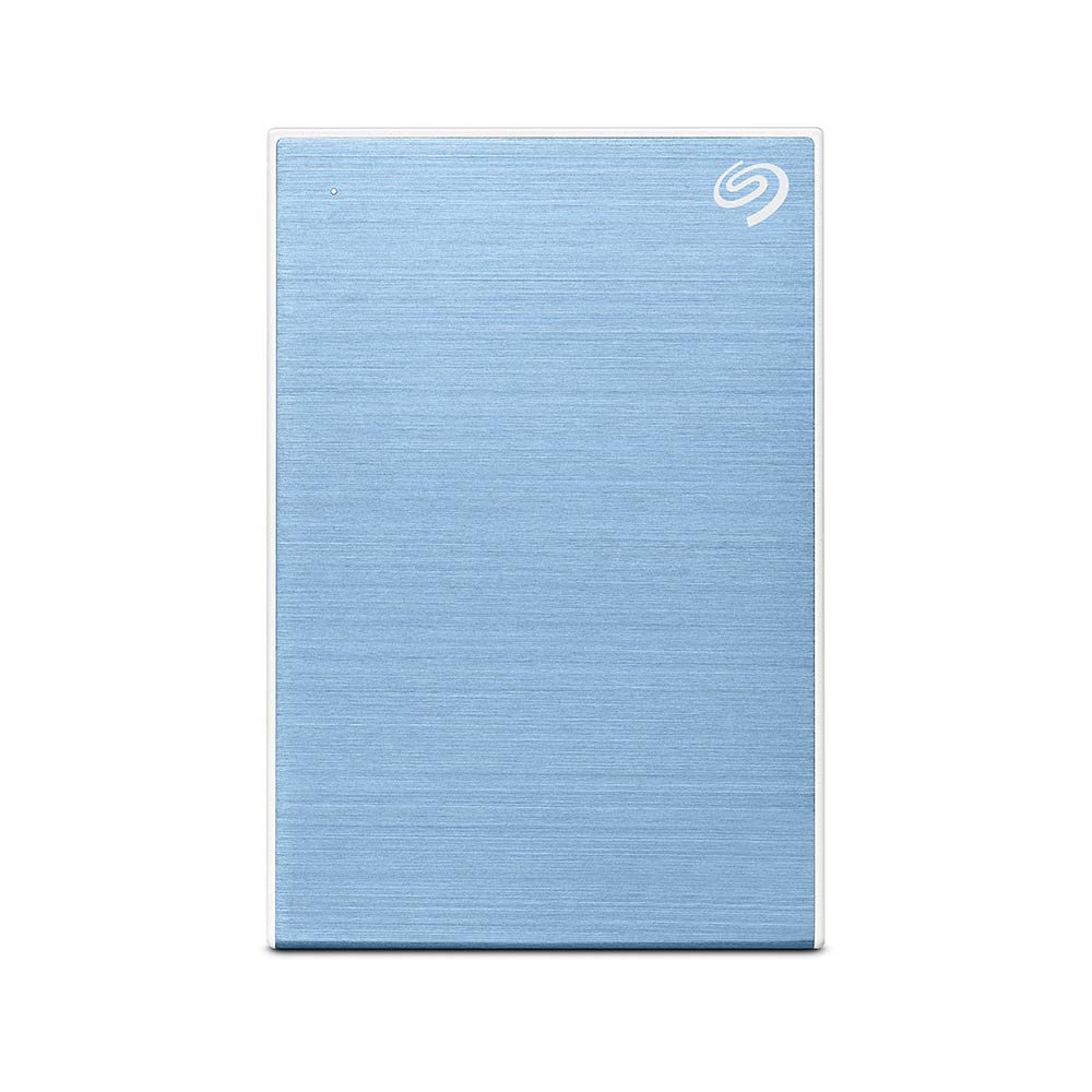 ฮาร์ดดิสก์ภายนอก Seagate HDD Ext One Touch with Password 5TB Light Blue ...