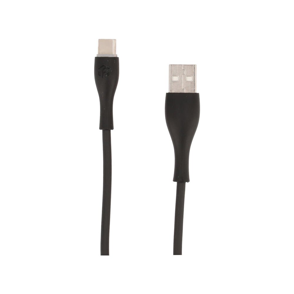 สายชาร์จ TECHPRO USB-A to Type-C Data Cable 1M. Black | Studio7 online
