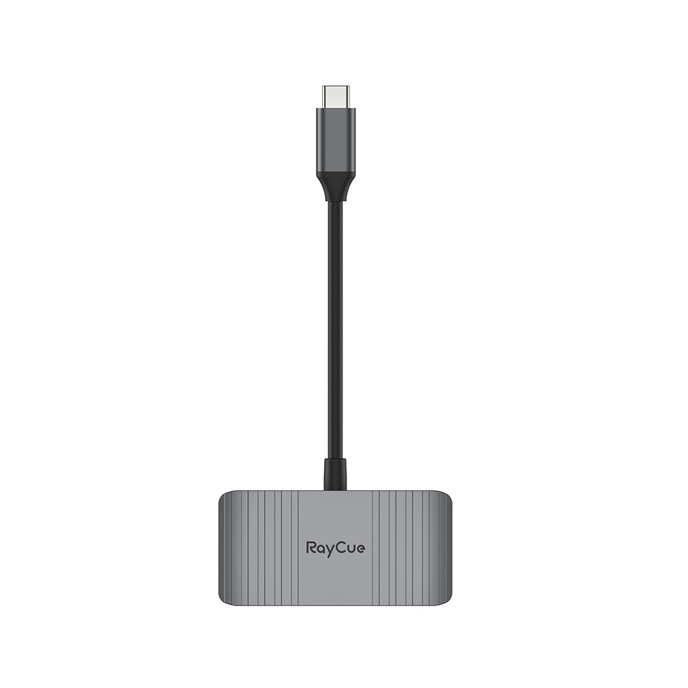 อะแดปเตอร์ Raycue 3-in-1 USB-C to USB-A, USB-C, HDMI (HC-RC2301) Space ...
