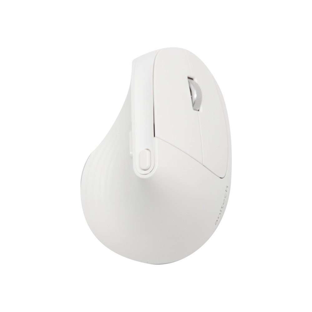 เมาส์ไร้สาย Anitech Bluetooth and Wireless Vertical Mouse (W230) White ...
