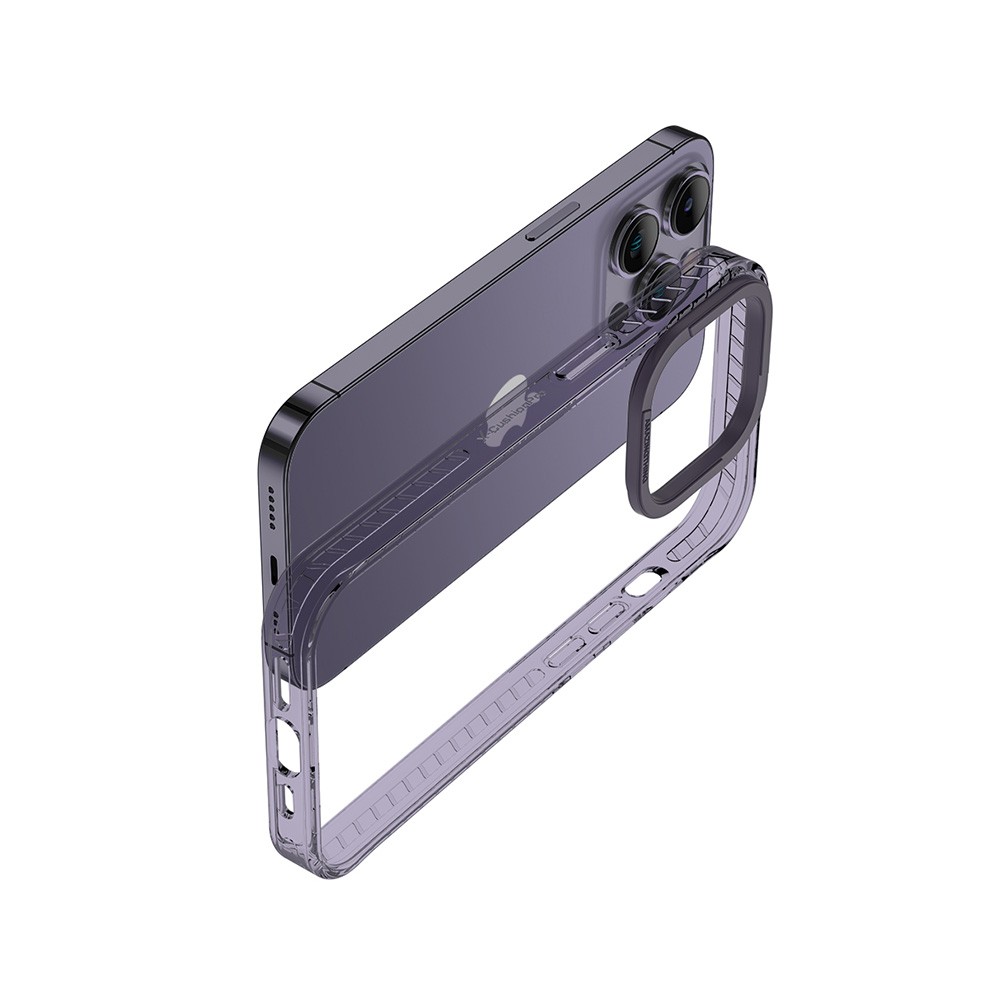 เคสใสสีม่วง iPhone 14 Pro Max Amazingthing Anti-microbial Titan Pro ...