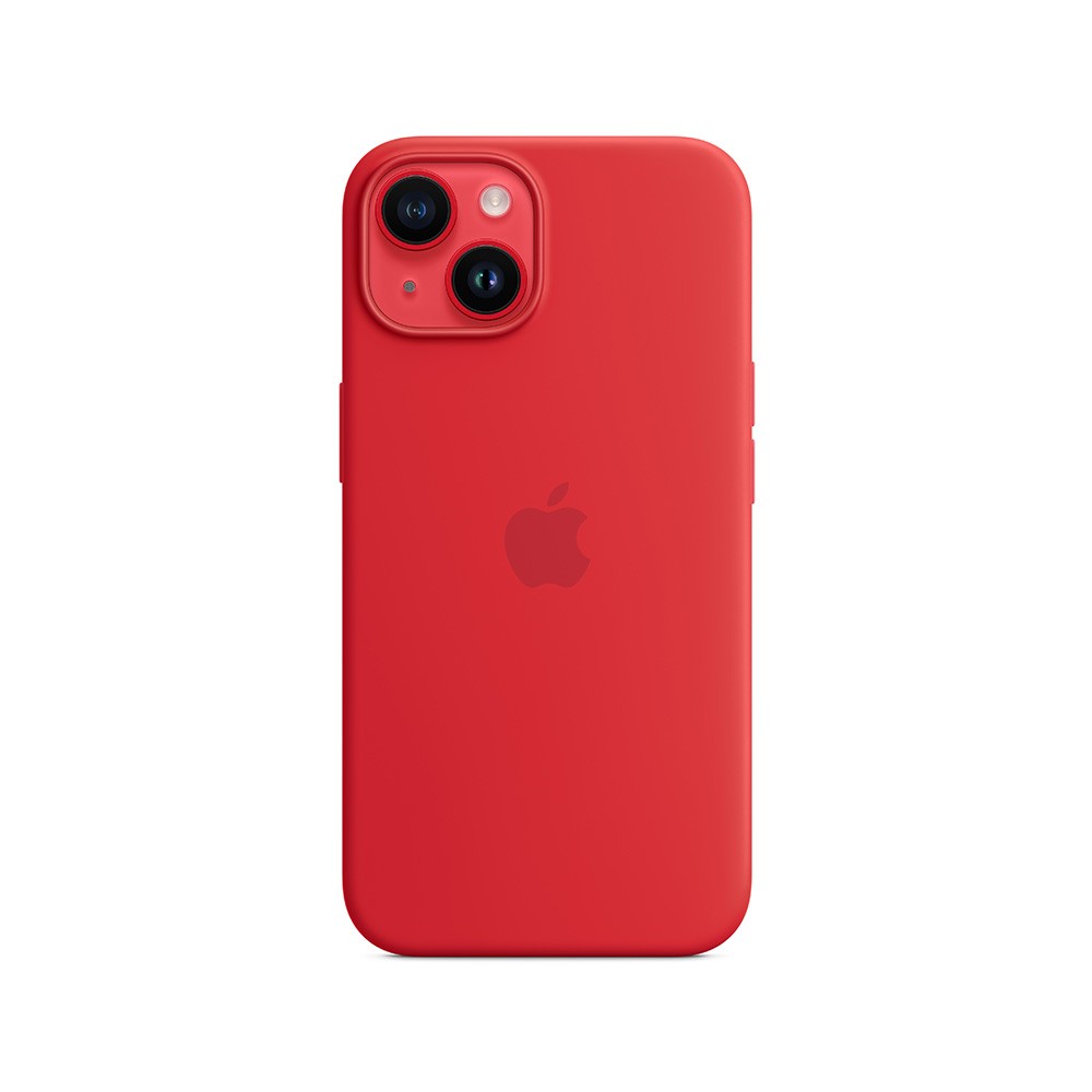 เคสซิลิโคน Apple iPhone 14 Silicone Case with MagSafe - (PRODUCT)RED ...