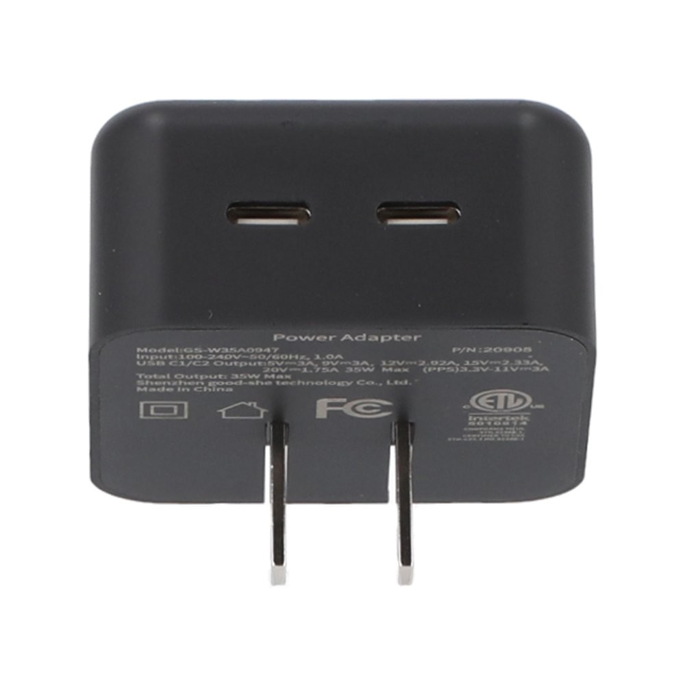 อะแดปเตอร์ Blue Box 35W Dual USB-C Port Fast Charge Adapter - Matte ... อะแดปเตอร์ Blue Box 35W Dual USB-C Port Fast Charge Adapter - Matte ...
