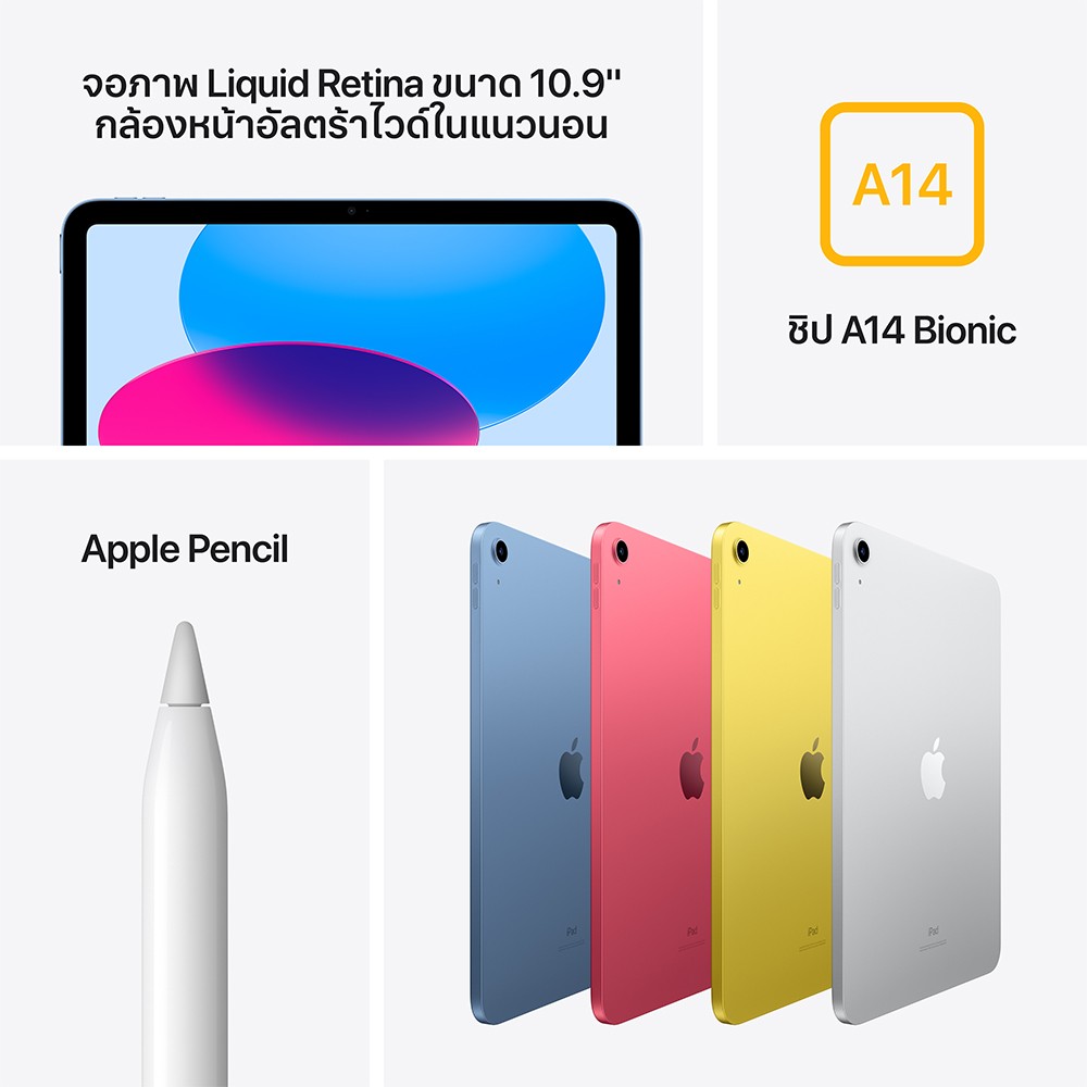 Apple IPad 10 9 inch Wi Fi 256GB Silver 2022 10th Gen Studio7 Online